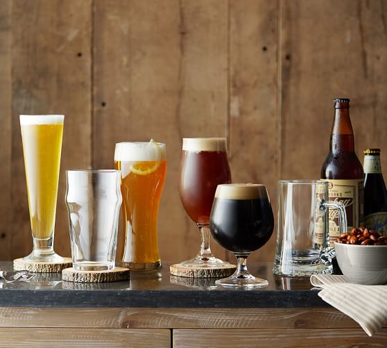 Imperial Pint Beer Glass | Pottery Barn