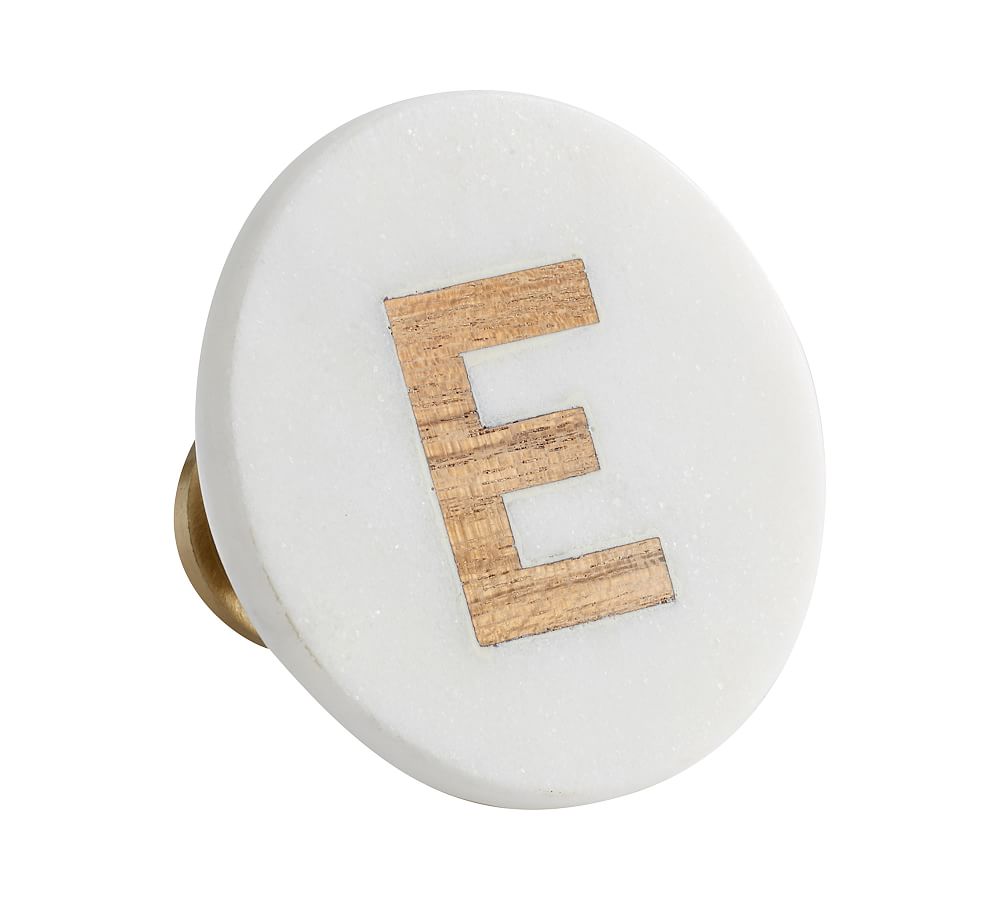Marble Alphabet Hook | Pottery Barn