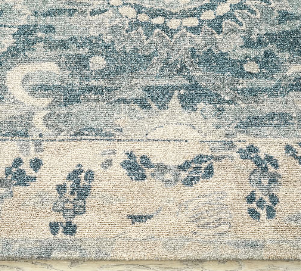 Jema Hand-Tufted Printed Wool Rug | Pottery Barn