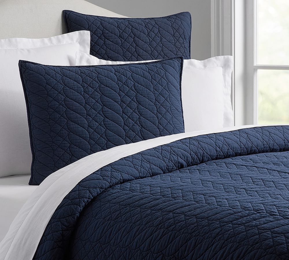 Brie Quilt & Sham | Pottery Barn