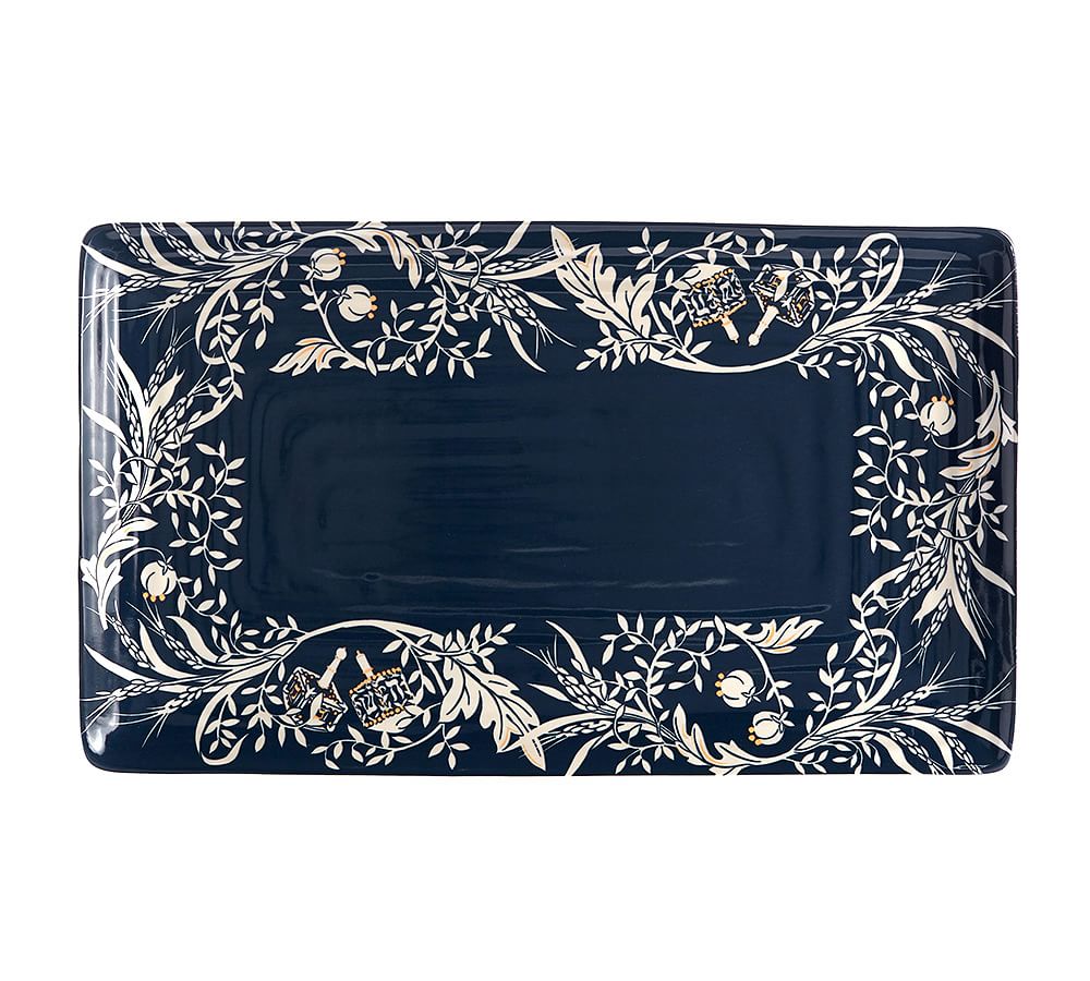 Tree of Life Rectangular Platter | Pottery Barn