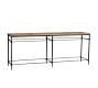 Parquet Reclaimed Wood Grand Console Table | Pottery Barn