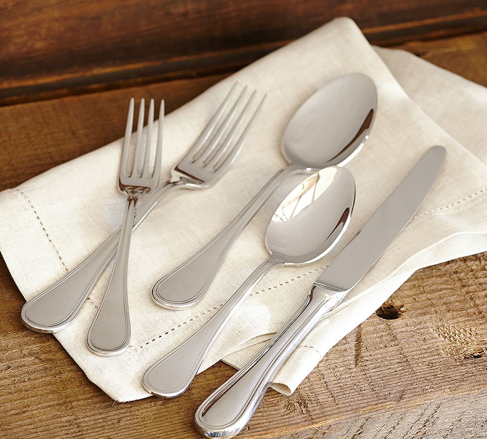 Katherine Stainless Steel Flatware | Pottery Barn