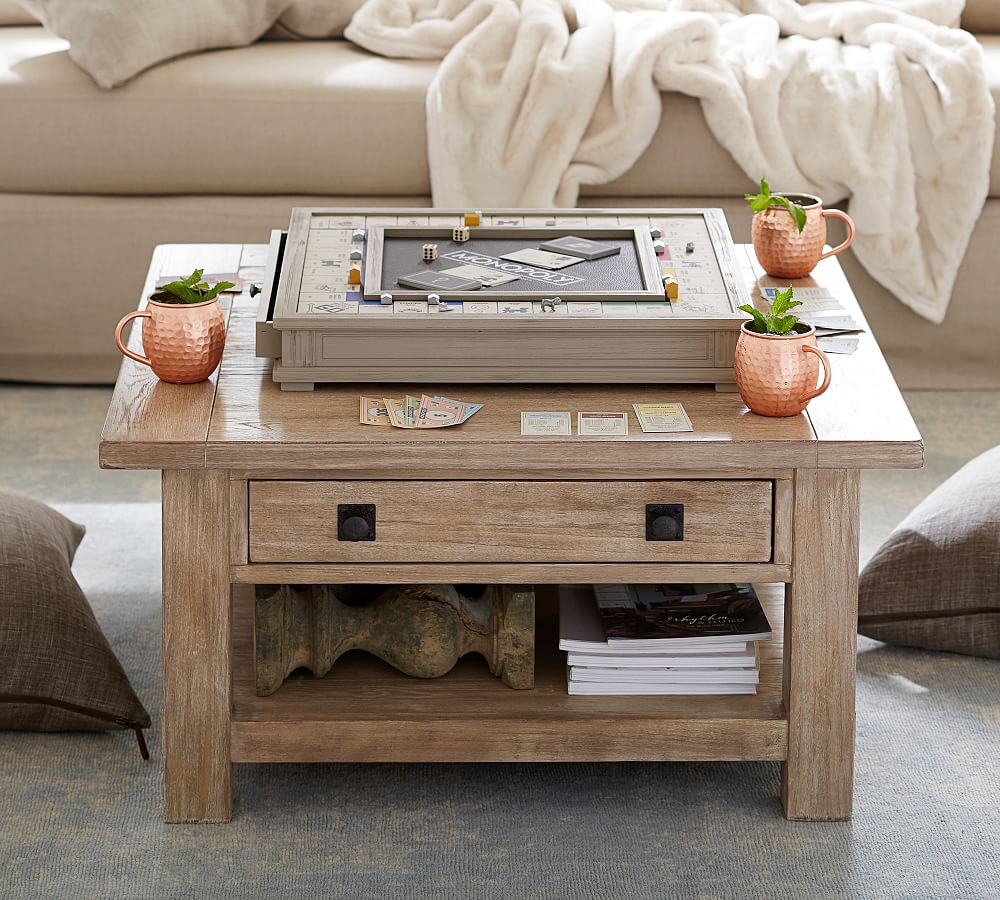 Wooden Monopoly Board Game - Luxury Edition | Pottery Barn