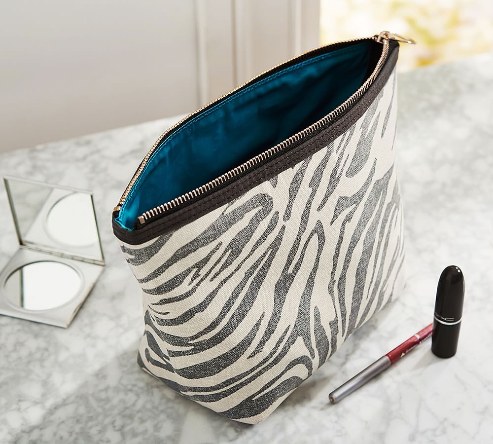Zebra Makeup Pouch | Pottery Barn
