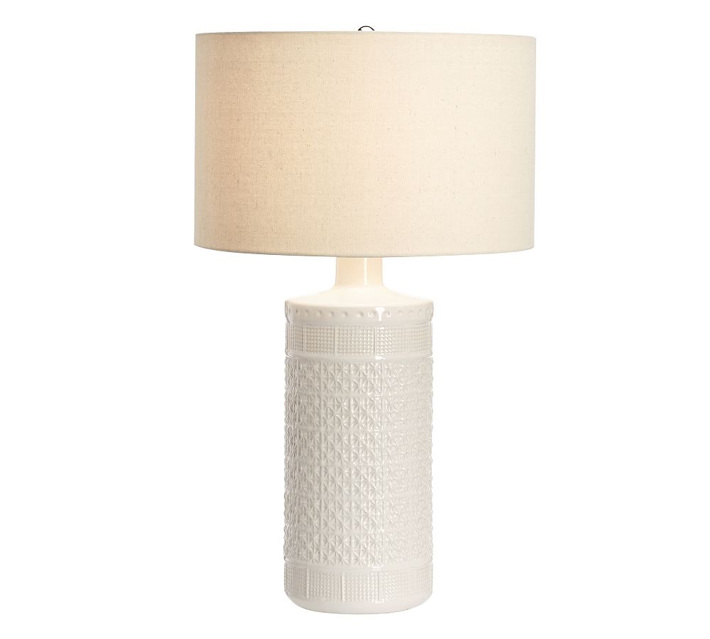 Emma Ceramic Table Lamp | Pottery Barn