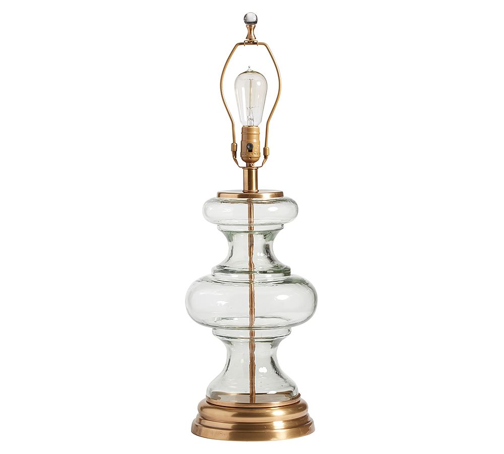Jasmine Glass Table Lamp | Pottery Barn