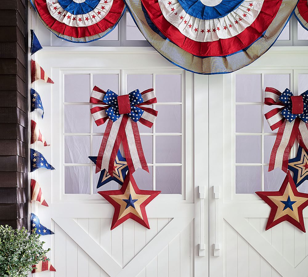 Americana Stars Bunting | Decorative Objects | Pottery Barn