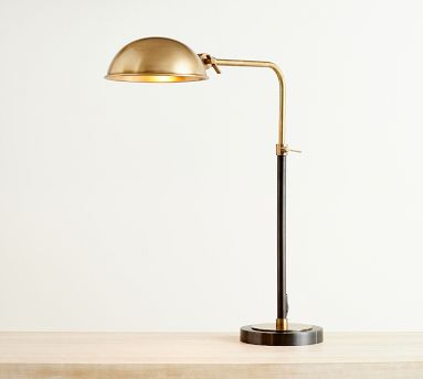 Bergen Metal Task Table Lamp | Pottery Barn