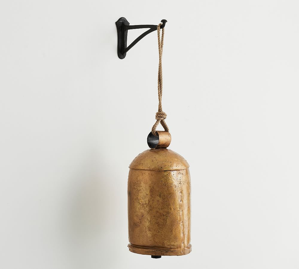Handcrafted Brass Bells Wall Art | Pottery Barn