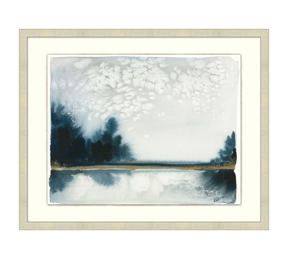 Western Lake Framed Wall Art | Landscape Prints | Pottery Barn