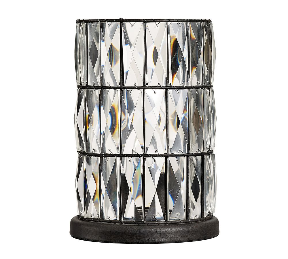 Adeline Crystal Ambient Accent Table Lamp | Pottery Barn