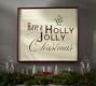 Holly Jolly Sign Wall Art | Pottery Barn