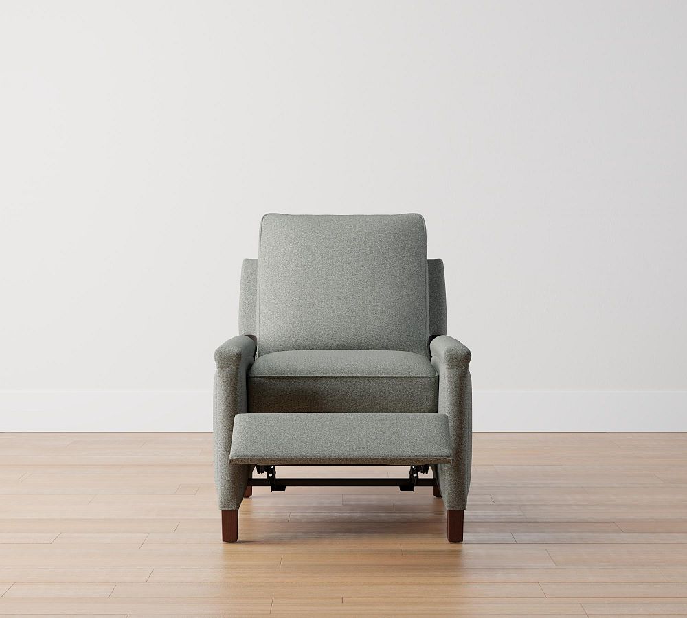 Tyler Square Arm Upholstered Recliner | Pottery Barn