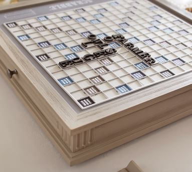 Wooden Scrabble Board Game - Luxury Edition | Pottery Barn
