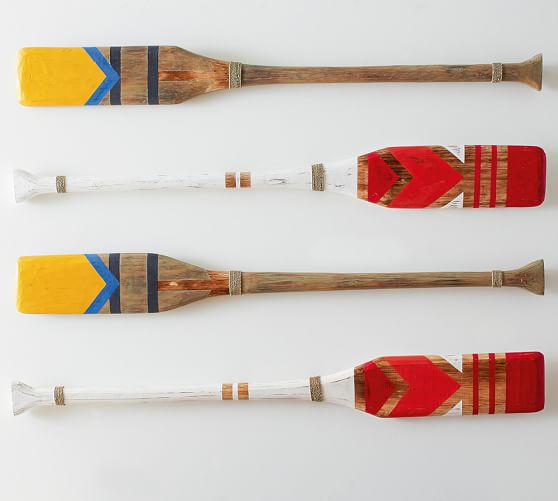 Decorative Oars | Wall Decor | Pottery Barn