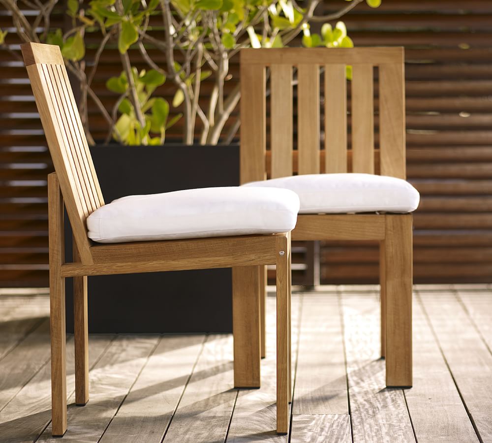 Madera Teak Dining Chair | Pottery Barn