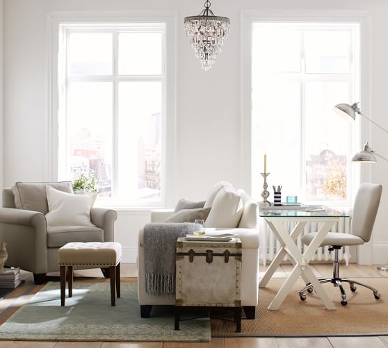 Clarissa Round Chandelier | Pottery Barn