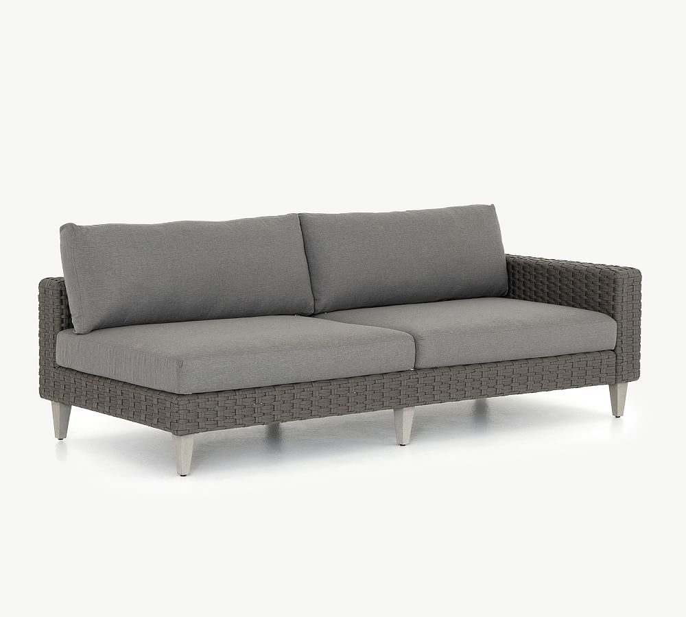 Build Your Own - Vizinni Woven Outdoor Sectional Components | Pottery Barn