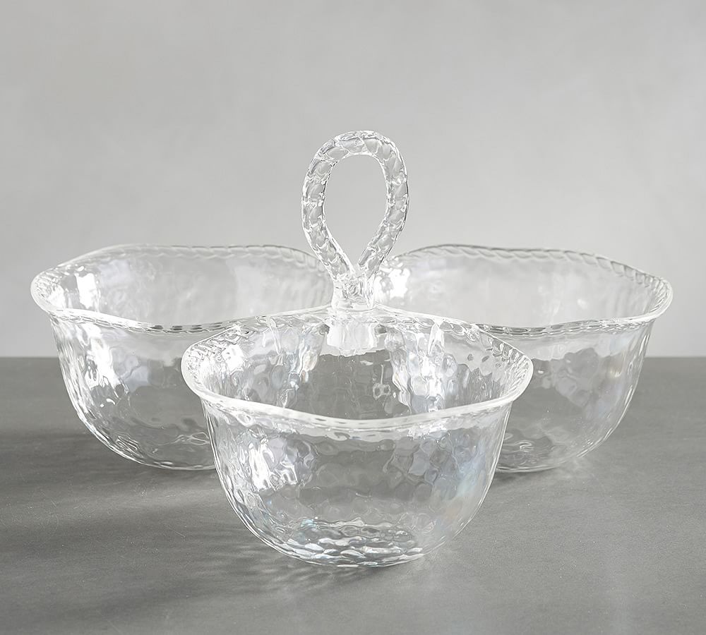 Rope Melamine Snack Server | Pottery Barn