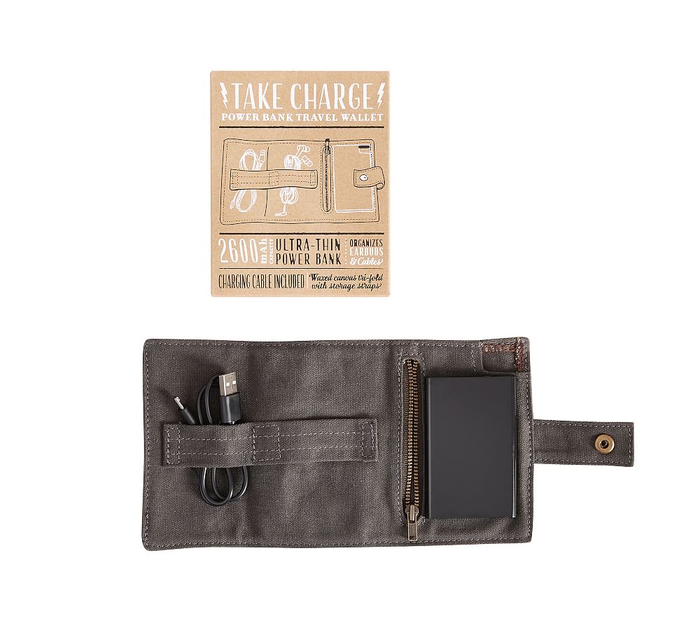 Take Charge Power Bank Travel Wallet | Pottery Barn