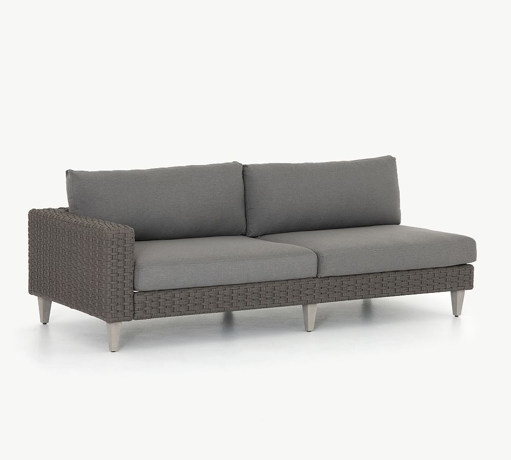 Build Your Own - Vizinni Woven Outdoor Sectional Components | Pottery Barn