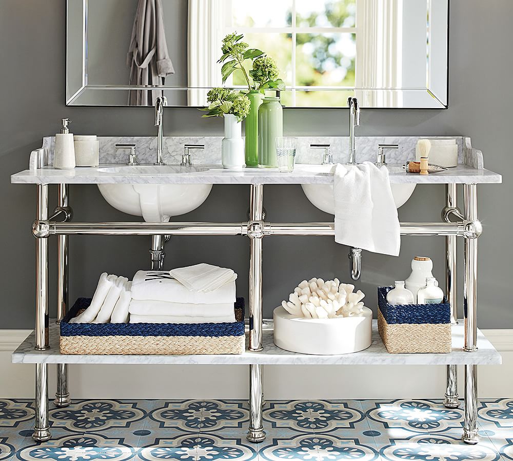 Libby Low Storage Basket | Pottery Barn