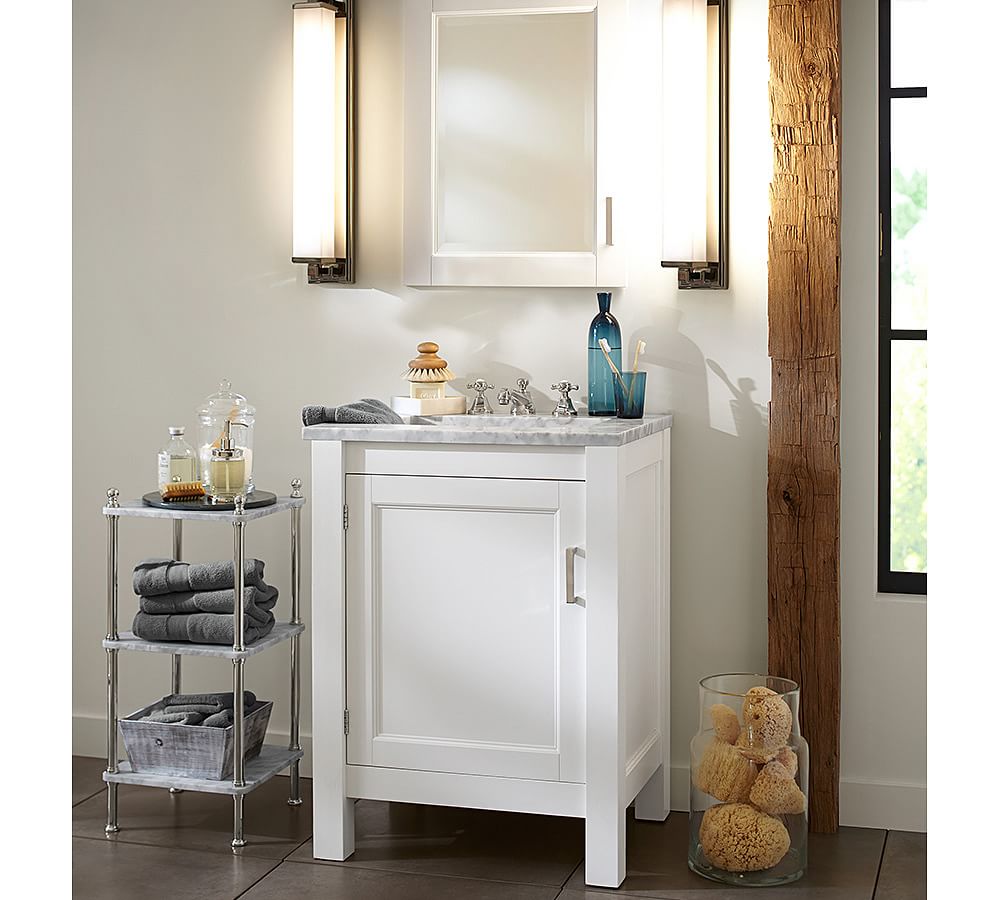 Maxfield Single Mini Sink Console | Pottery Barn