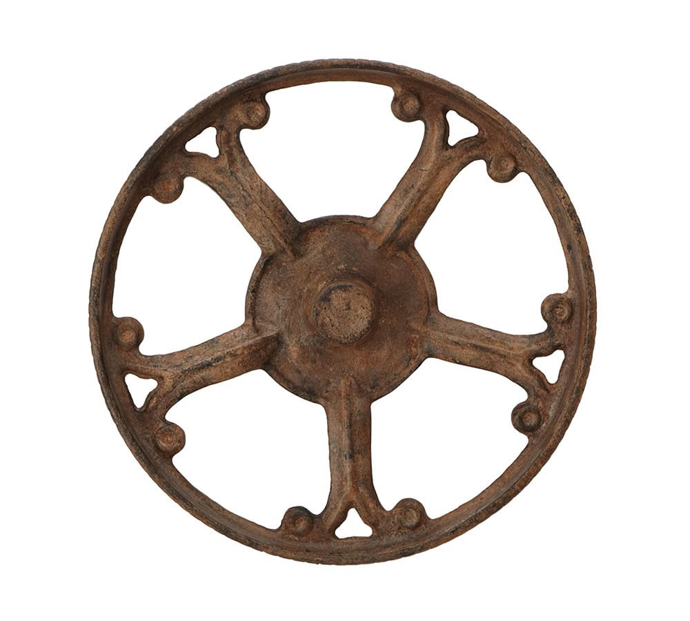 Rustic Aluminum Gears - Set of 3 | Wall Decor | Pottery Barn