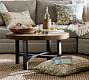 Griffin Round Reclaimed Wood Coffee Table | Pottery Barn