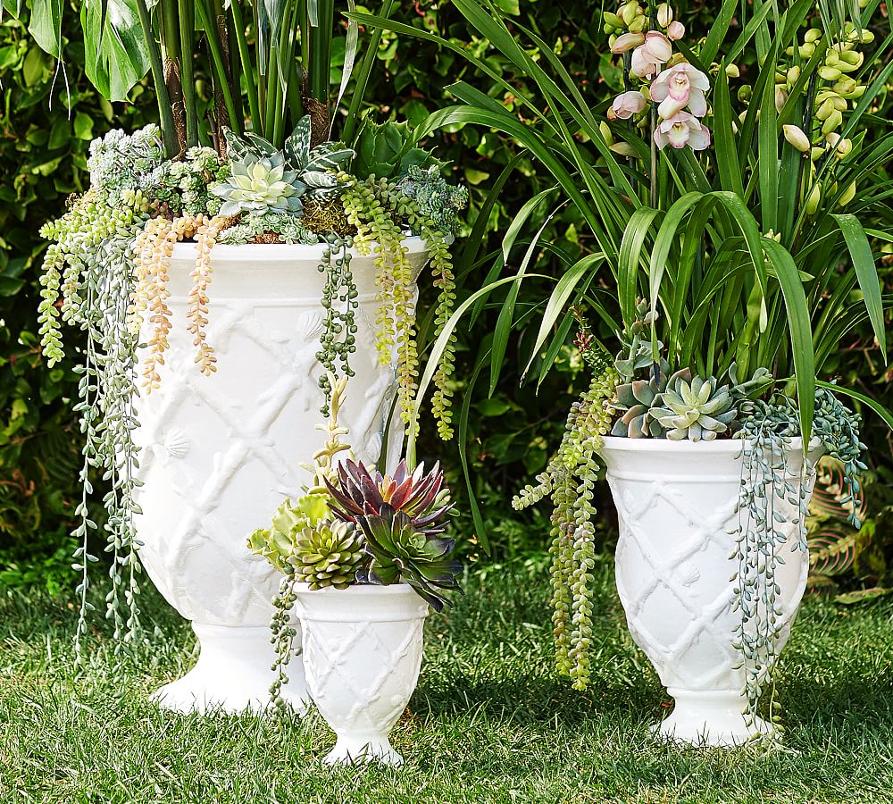 Lilly Pulitzer Outdoor Planters | Pottery Barn