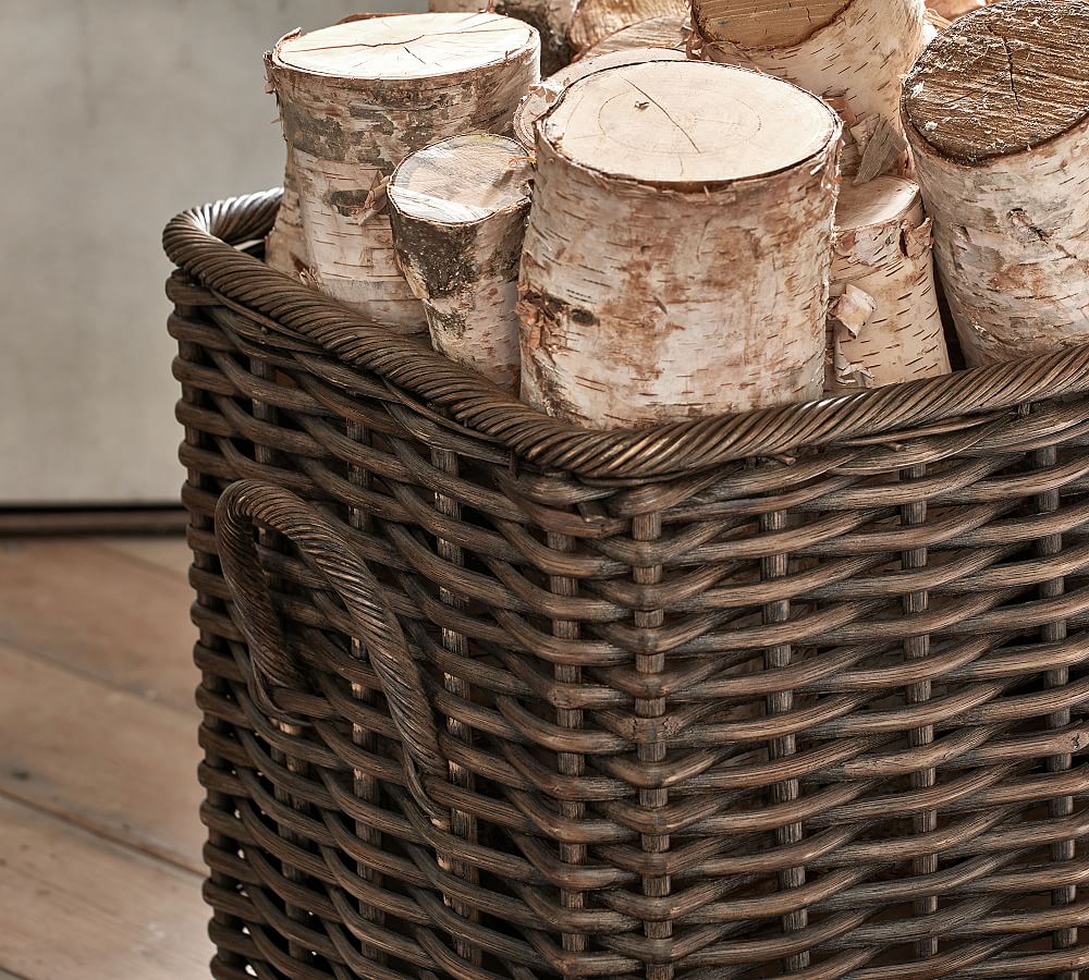 Aubrey Woven Oversized Storage Basket | Pottery Barn