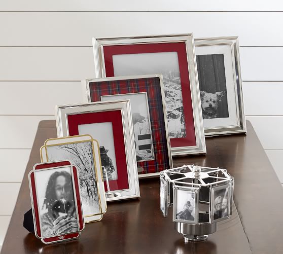 Enamel 2017 Date Frames - Red | Pottery Barn