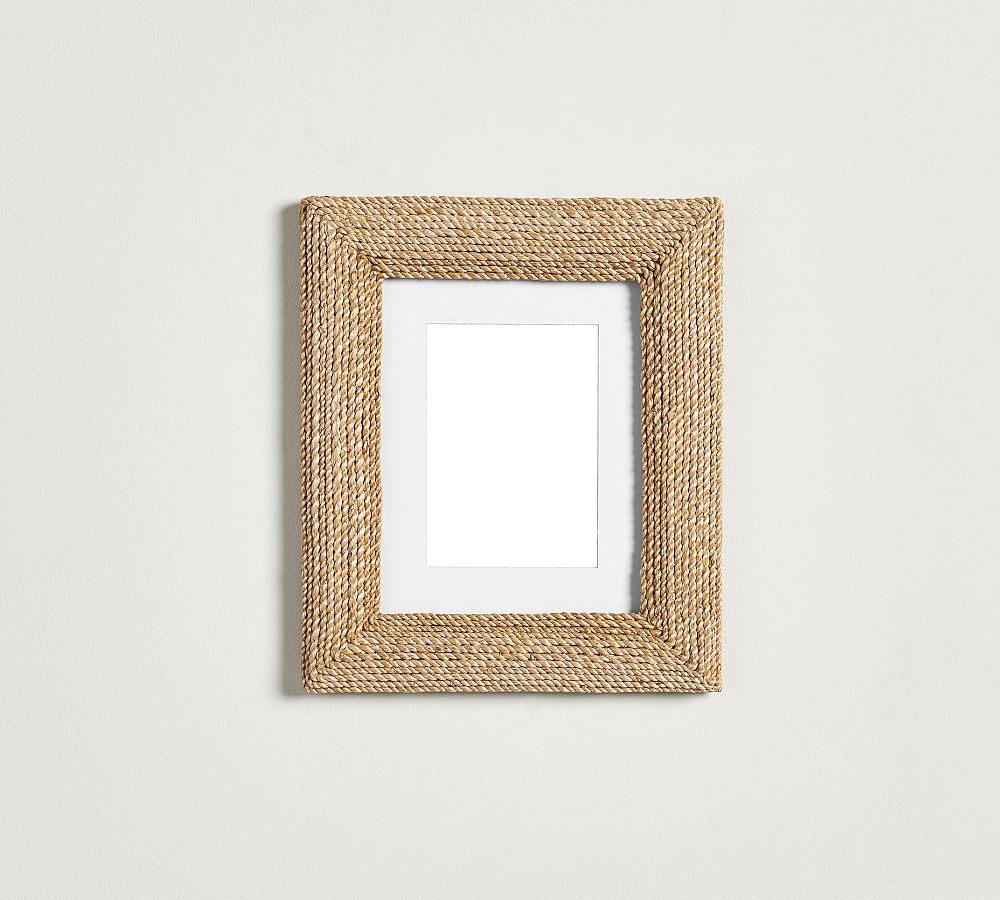 Abaca Rope Woven Frame | Pottery Barn