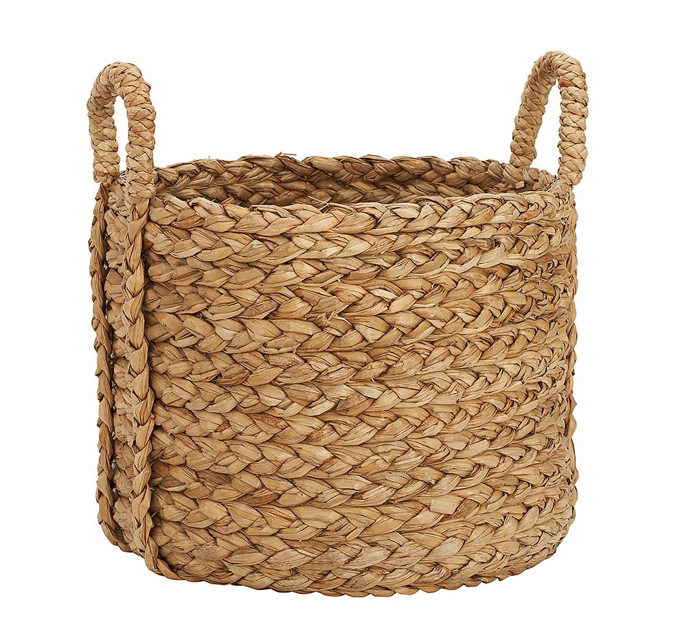 Beachcomber Round Handled Storage Baskets | Pottery Barn