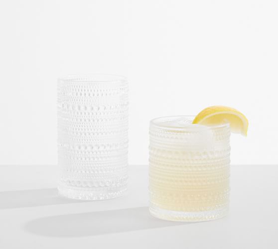 Jupiter Beaded Drinking Glasses | Pottery Barn