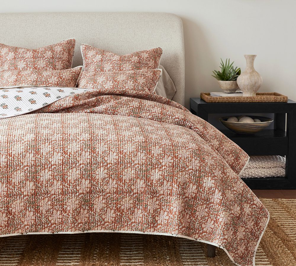 Sloan Voile Reversible Quilt | Pottery Barn