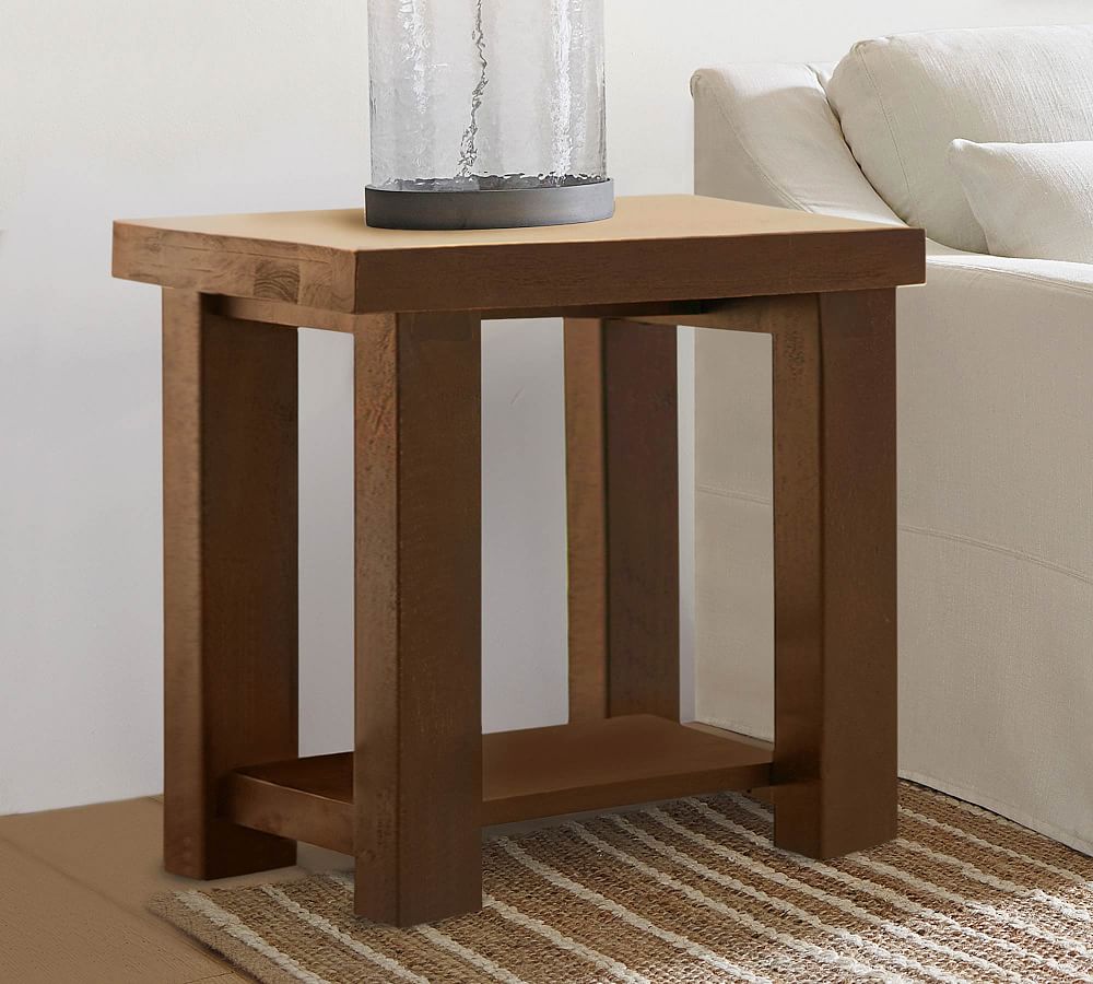 Reed Rectangular End Table | Pottery Barn