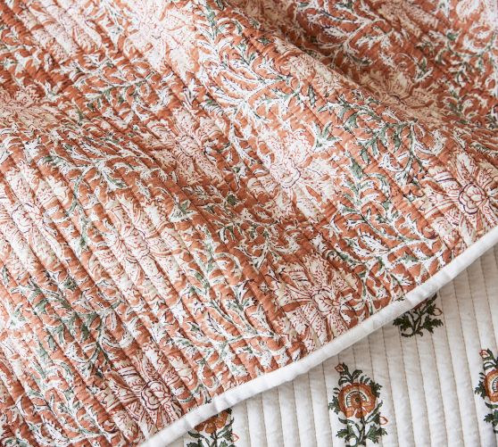 Sloan Voile Reversible Quilt | Pottery Barn