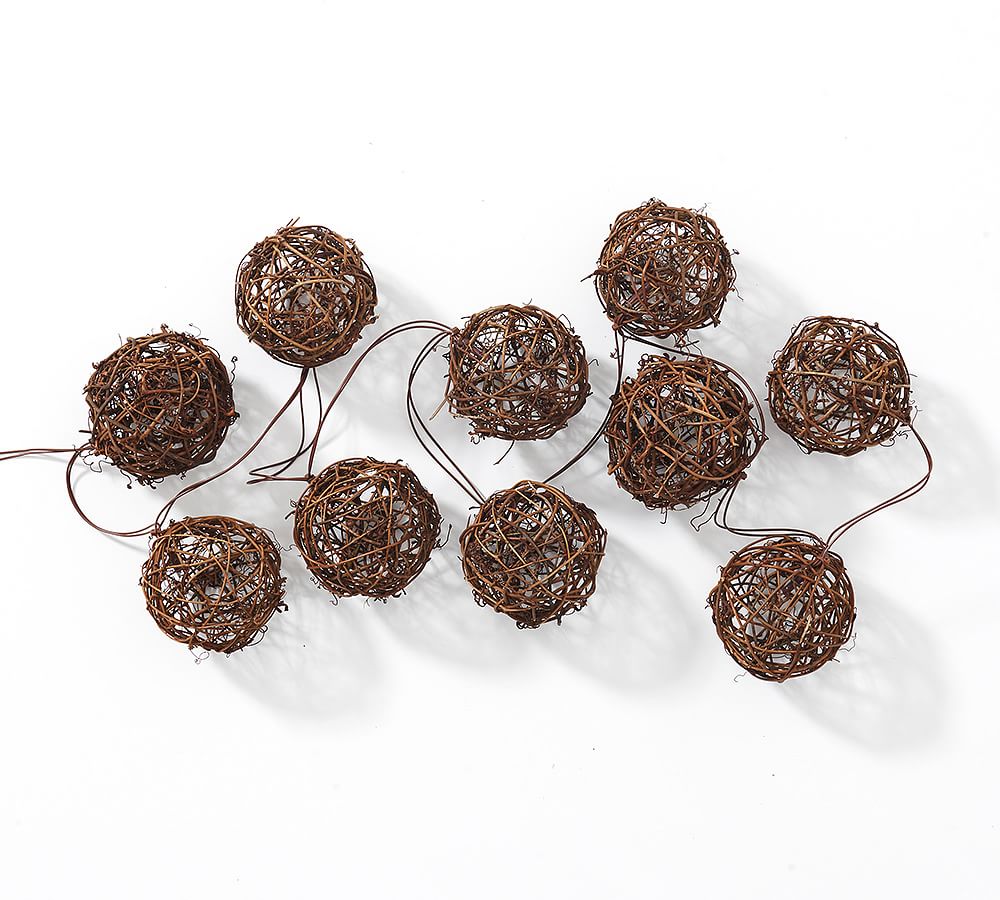 Twig Orb String Lights | Pottery Barn