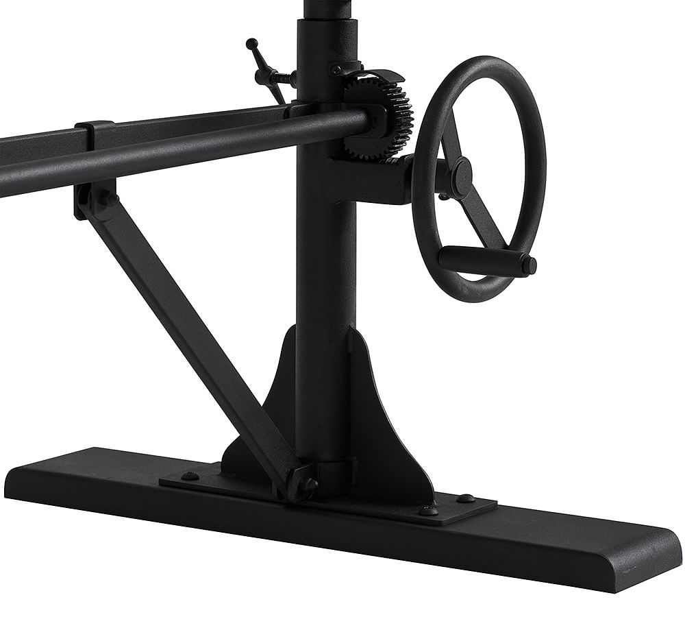 Pittsburgh Rectangular Crank Coffee Table | Pottery Barn