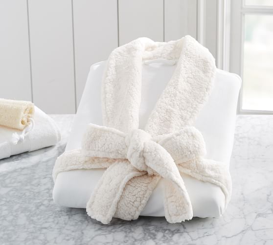 Marleigh Lightweight Cozy Bath Robe | Pottery Barn