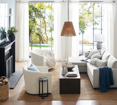 Folsom Rectangular Coffee Table | Pottery Barn