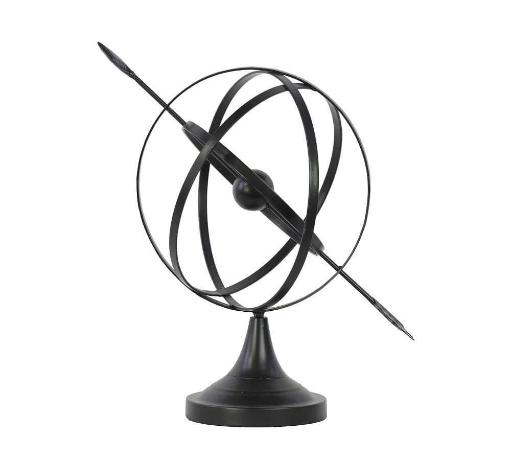 Metal Sphere With Arrow Object | Decorative Objects | Pottery Barn