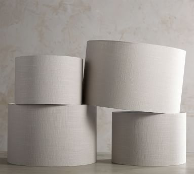 Textured Gallery Straight Sided Shade | Pottery Barn