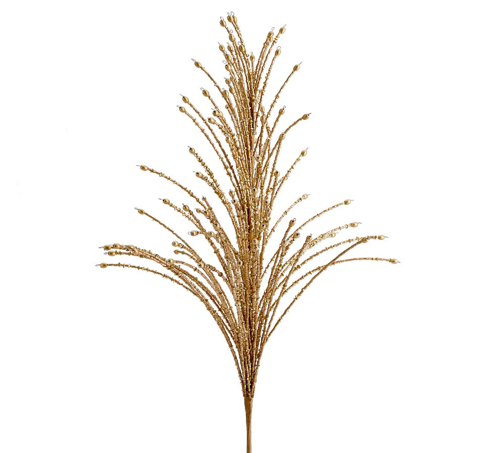 Gold Beaded Branch | Pottery Barn