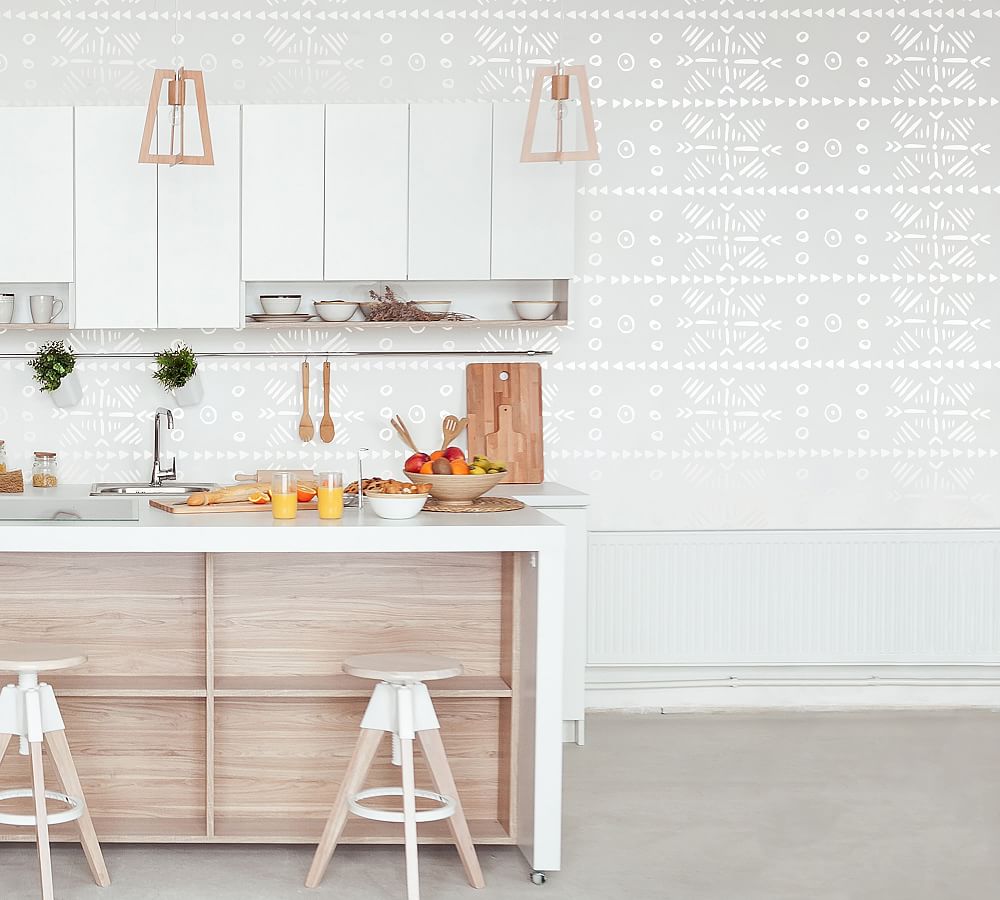 Mud Pattern #2 Removable Wall Decal | Pottery Barn