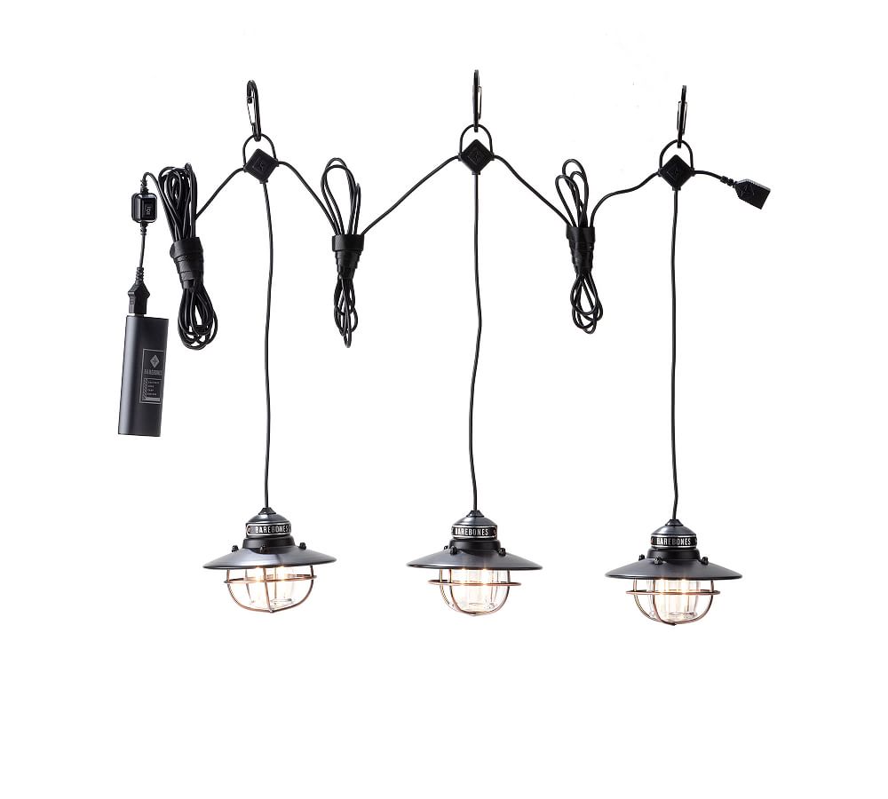 Cage Lantern LED String Lights | Pottery Barn