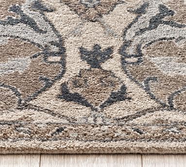 Neutral Nolan Persian Rug | Pottery Barn