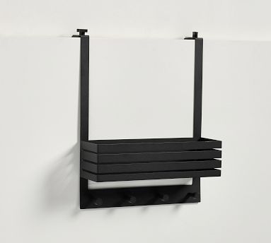 Malibu Metal Outdoor Shower Caddy | Pottery Barn